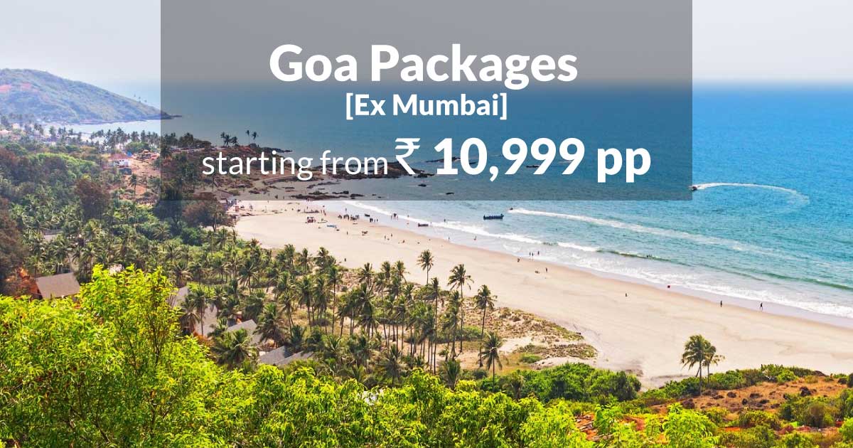 Goa Packages - Book Goa Holiday Tour Packages Ex-Mumbai| DPauls Travel